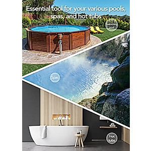 (2023 Upgraded) WYBOT Cordless Pool Vacuum with Telescopic Pole, Handheld Rechargeable Pool Cleaner for Deep Cleaning with 60 Mins Runtime, Powerful Suction, Ideal for Above Ground Pools/Spas/Hot Tubs