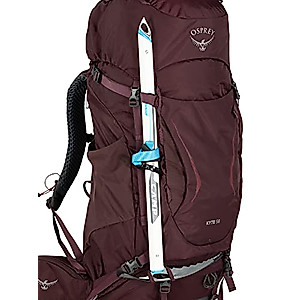 Osprey Kyte 58L Women's Backpacking Backpack with Hipbelt, Elderberry Purple, WM/L