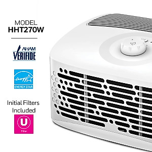 Honeywell HHT270 Air Purifier, Small Rooms (100 sq. ft.) White