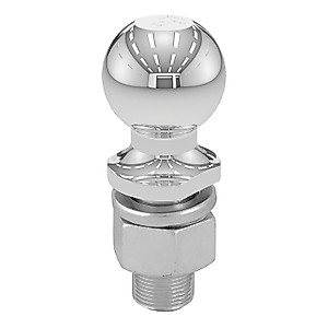 CURT 40068 Chrome Trailer Hitch Ball, 10,000 lbs, 2-5/16-Inch Diameter, 1-1/4 x 2-5/8-Inch Shank