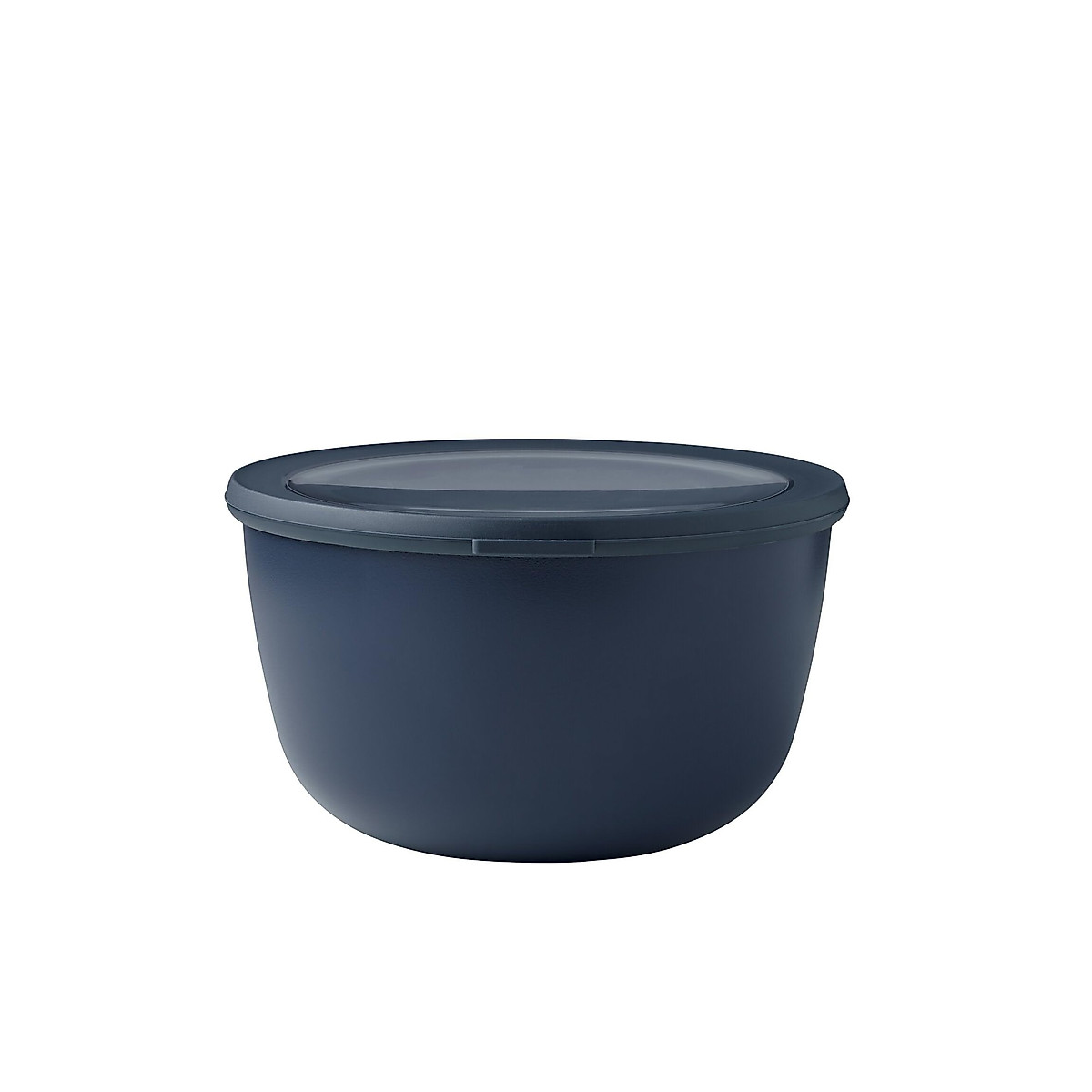 Mepal, Cirqula Multi Food Storage and Serving Bowl with Lid, Food Prep Container, Nordic Denim, 3.2 Quarts (3 Liters, 101 ounces), 1 Count