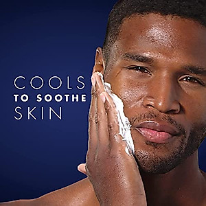 Gillette PRO Shaving Gel For Men, Cools To Soothe Skin And Hydrates Facial Hair, Pack Of 3 - Total 21 Oz, ProGlide Sensitive 2 in 1 Shave Gel