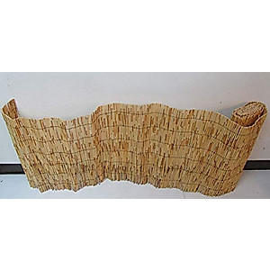 Master Garden Products RF Reed Fence, 2 x 14-Feet, Yellow