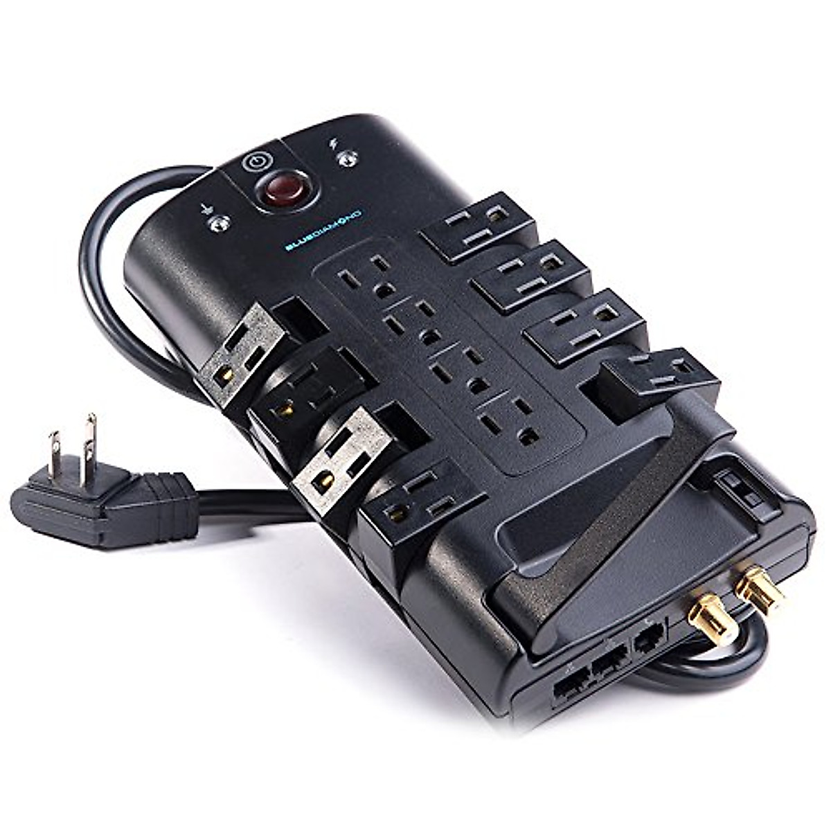 BlueDiamond 12-Rotating Outlets Surge Protector — 🛍️ The Retail Market