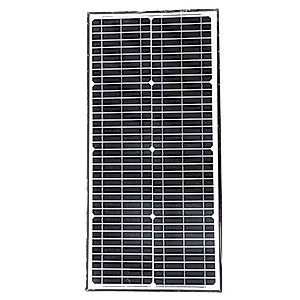 ALEKO SP30W24V 30 Watt 24 Volt Monocrystalline Solar Panel for Gate Opener Pool Garden Driveway