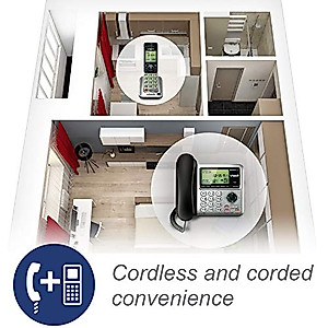 VTech CS6609 Cordless Accessory Handset - Requires a compatible phone system purchased separately (VTech CS6619, CS6629, CS6648, or CS6649),Silver/black