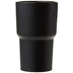 BOSCH VAC003 35mm Hose-to-1-1/4" Port Adapter,Black