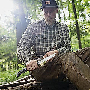 Gerber DoubleDown Folding Machete 6.75" 420HC Stonewashed Recurve Blade, Green Handles