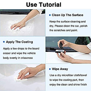 High Gloss 9H 3D Diamond Hardness nano super ceramic automotive coating car kit,Hocossy Anti-Scratch Super Hydrophobic Liquid Pro Premium Ceramic Car Coating Paint Sealant Protection-30ml