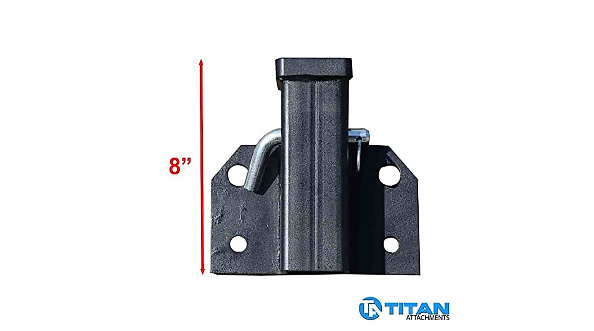 Titan 2" Bolt-On Receiver Hitch for Transformer Tractor - Heavy Duty