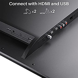 SYLVOX Smart RV TV, 32 inch TV with DVD Player Built-in, 12 Volt TV for RV Camper 1080P FHD, Android Smart Free Download APPs, Support WiFi Bluetooth, 2 HDMI & 2 USB, AC/DC Powered, Frameless Design