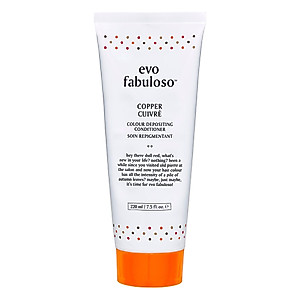 Evo Fabuloso Copper Color Depositing Treatment - Color-Treated Hair Conditioner - Helps Maintain Color Depth, Tone & Shine - 220ml / 7.5fl.oz