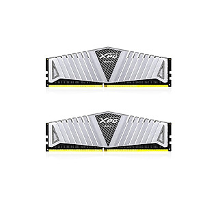 XPG Z1 DDR4 3200MHz (PC4 25600) 16GB (2x8GB) 288-Pin CL16-20-20 Memory Modules, Silver (AX4U320038G16A-DSZ1)