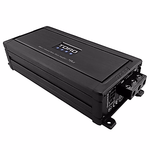 TORO TECH – R6, 8000 Watts MAX – 3200 Watts RMS 0.5Ω Stable Monoblock Car Amplifier Sound Quality Class D Design, Built-in Auto Sensing Turn-On, Subwoofer Amplifier