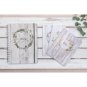 Southworth Large Flex 3-Pack Journals, 6.5" x 8.5", Rustic and Weathered Design, Premium 24 lb/89 gsm Paper, 64 Lined Sheets Each (91436)