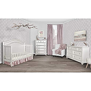 Evolur Signature Glam 5 in 1 Convertible Crib