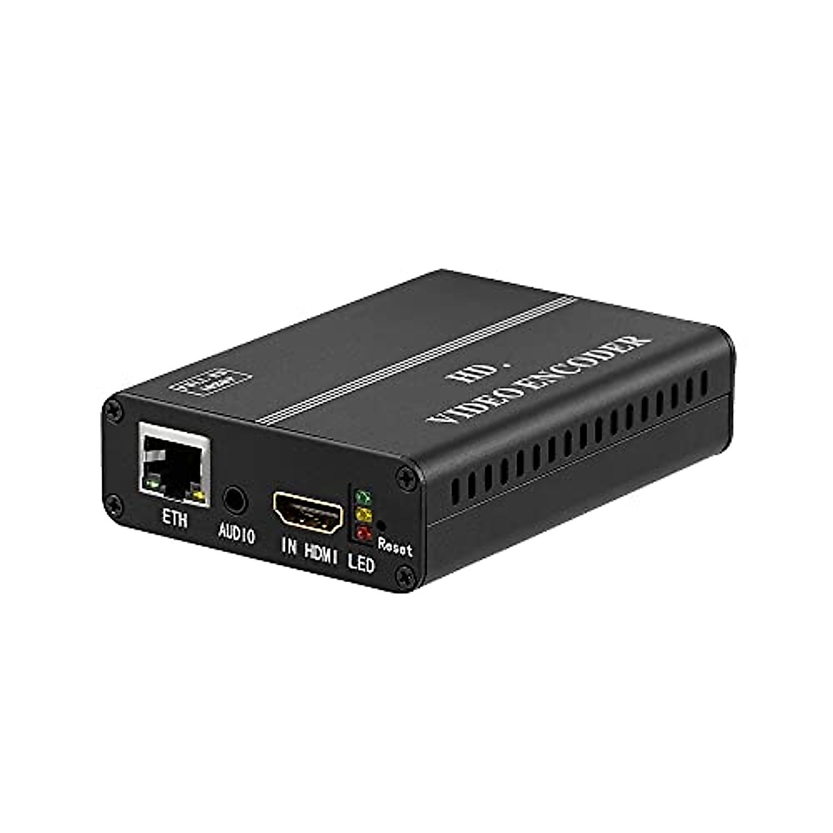 HaiweiTech H8110 H.264 HDMI to SRT RTMP Encoder Support SRT RTMP RTSP RTMPS HLS HTTP UDP Multicast Unicast for IPTV, Live Stream Broadcast Supports YouTube, Facebook RTMPS, Wowza, Twitch etc
