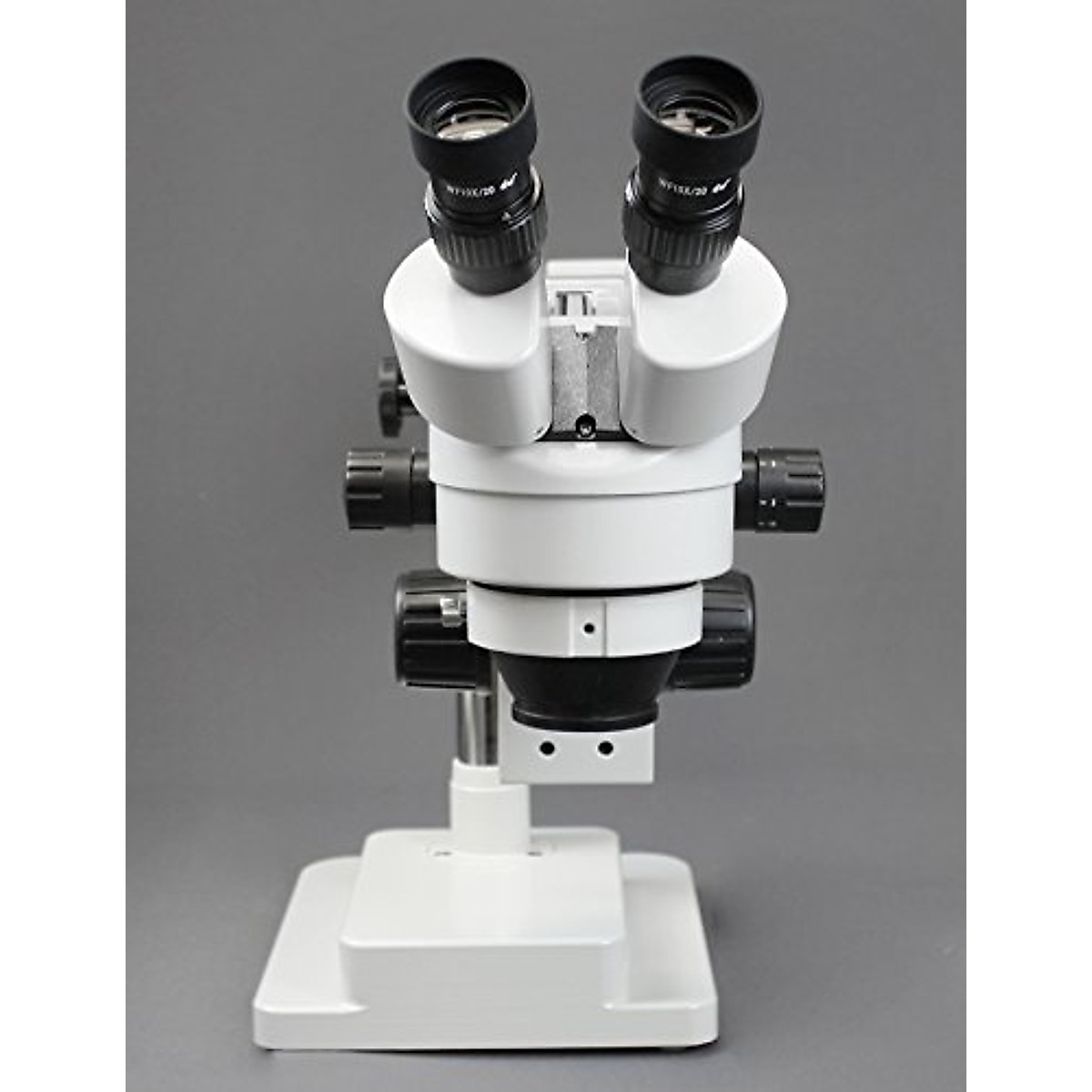 Vision VS-5FZ-IFR07-RET11.6 Simul-Focal Trinocular Zoom Stereo Microscope, 10x WF Eyepiece, 3.5X—90x Magnification, 0.5X & 2X Aux Lens, Double Arm Boom Stand,11.6” Retina HD Display with 5MP Camera