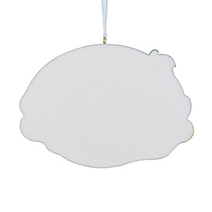 Family Christmas Ornament 2024 - Personalized Family of 4 Beach Vacation Ornament - Chairs on Beach Holiday Ornament - Family Tropical Beach Vacation Keepsake Gifts - Free Customization