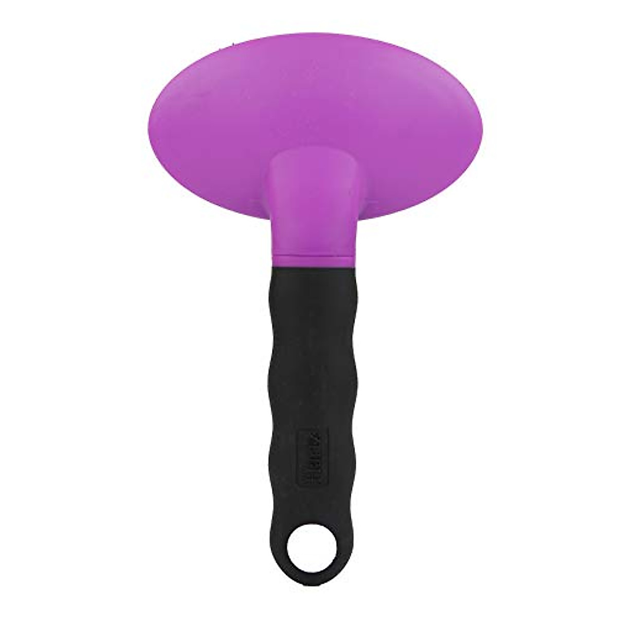 Hartz Groomer's Best Deshedding Slicker Dog Brush, Black/Violet