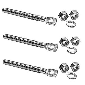 (3) Trip Spring Eye Bolts 5/8" for Meyer Fisher Boss Diamond Blizzard Snowplow Blade
