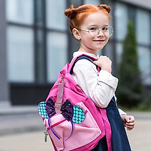 Fancheer 3Pcs Mouse Ears Headband Holder for Backpack Lanyard Strap Keychain Hanging Decor Organizer Trip Accessories