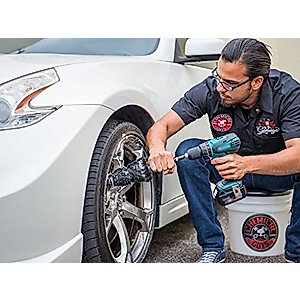 Chemical Guys ACC401 Power Woolie Microfiber Wheel Brush with Drill Adapter