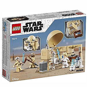 LEGO Star Wars: A New Hope OBI-Wan’s Hut 75270 Hot Toy Building Kit; Super Star Wars Starter Set for Young Kids (200 Pieces)