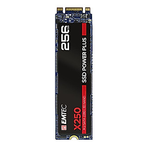 Emtec X250 Power Plus M.2 SATA SSD (256GB)