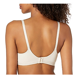 Warner's Women's Blissful Benefits Super Soft Wireless Lightly Lined Comfort Bra RM1691W, Butterscotch, 34B