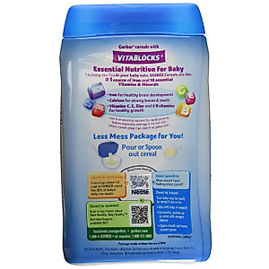 Gerber Baby Cereal, Oatmeal, 16 Ounce