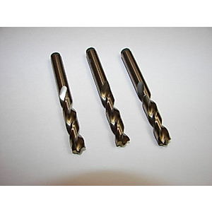 Spot Weld Cutter Drill Bits 3) 5/16 Inch Cobalt Made in USA