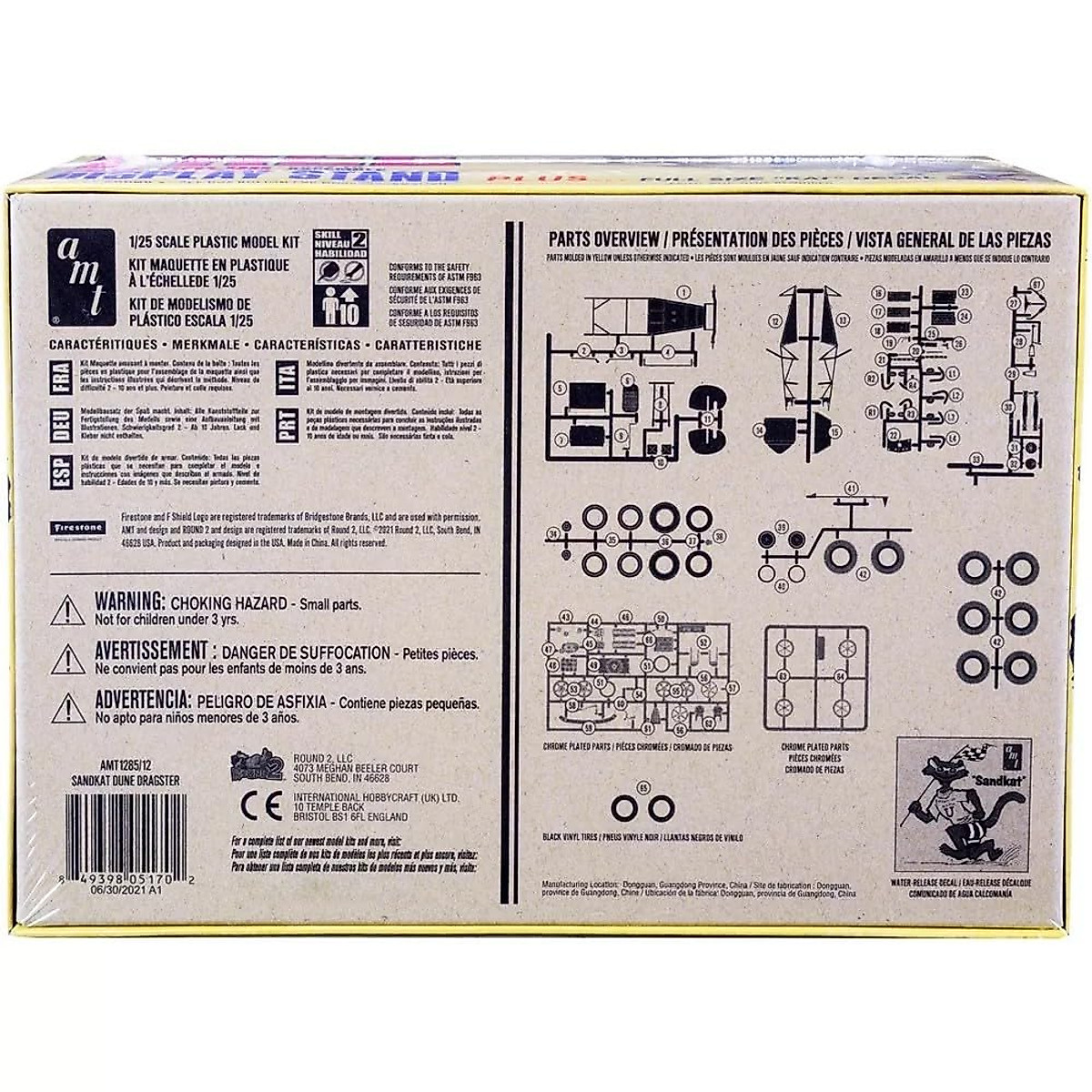 AMT Sandkat Dune Dragster 1:25 Scale Model Kit