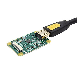 Geekworm Hdmi-in Module for Raspberry Pi, Hdmi to CSI-2 C779, Hdmi inpute TC358743 Supports up to 1080p25fps Compatible with Raspberry Pi 5/4B/3B+/3B/Pi Zero/W/2W