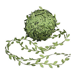 Kuinayouyi Artificial Vines 40 M Fake Hanging Plants Silk Ivy Artificial Leaf Garlands Simulation Foliage Rattan Green Leaves Decorative Home Wall Garden Wedding Party Wreaths Decor
