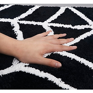 Spider Web Bath Mat - Halloween Rug Bathroom Decor Gothic Home Decor Witchy Horror Goth Room Rugs Gothic Bedroom Kitchen Whimsigoth Oddities and Curiosities Spooky Gifts Decoration Spider Webs (Round)