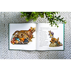 The Classic Tale of Peter Rabbit: The Collectible Leather Edition (Illustrated Classic Children's Stories By Beatrix Potter)