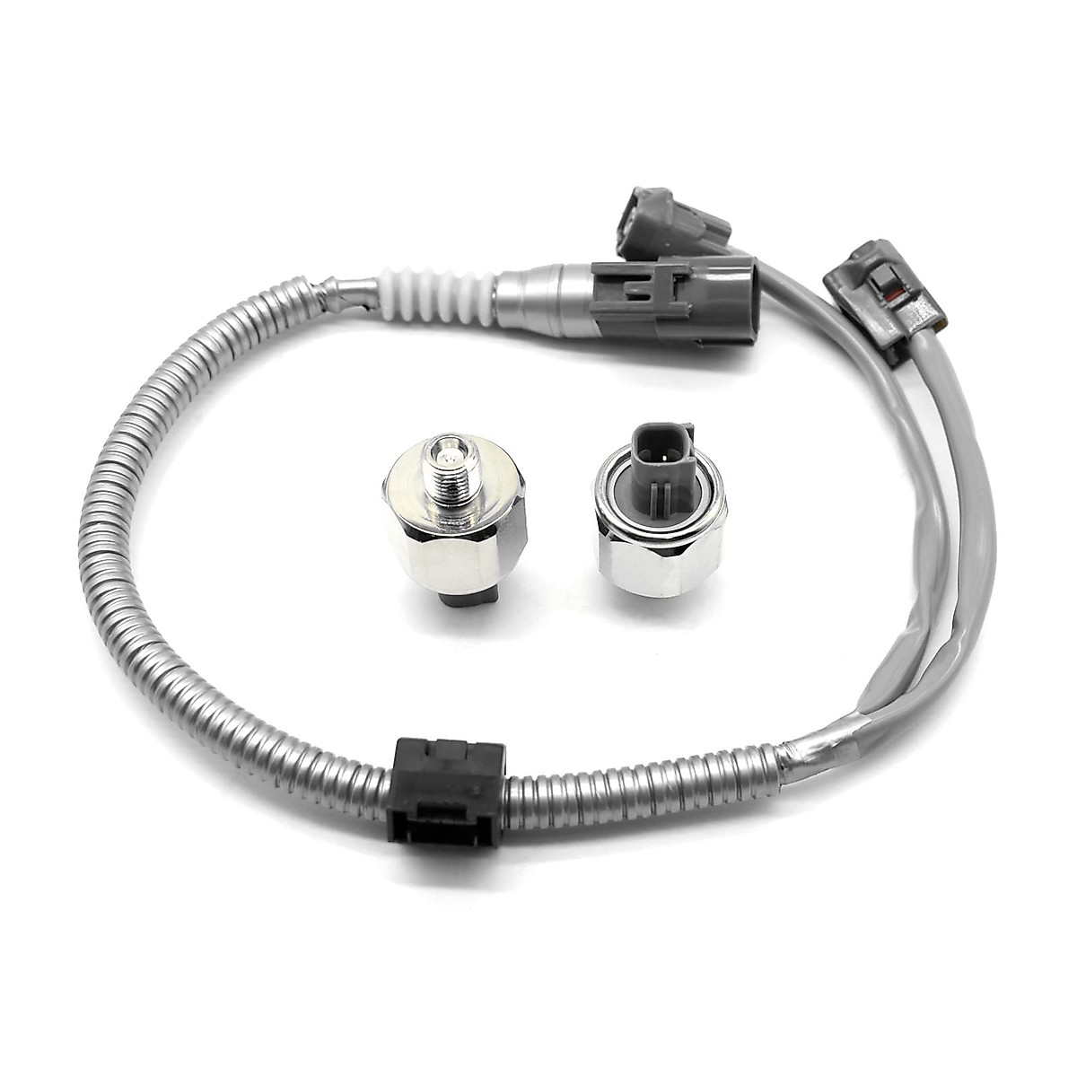 Waricaca 89615-12090 2 Knock Sensors with Harness for Lexus ES300 GS300 IS300 SC300 RX300 RX330 for Toyota Avalon Camry Celica Highlander Sienna Solara 1994-2006 Replaces 89615-12050 KS159 SU537