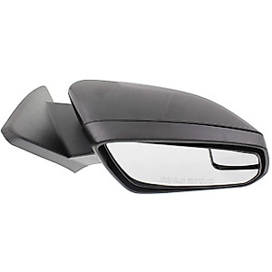 Kool Vue Driver & Passenger Side Power Mirrors for Ford Mustang 2011-2012 With Spotter Glass with 2 Caps