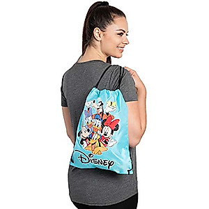 Disney Tote 15" Sling Bag Mickey Mouse Minnie Donald Daisy Goofy Pluto Print