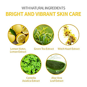 SECRETKEY Lemon Sparkling Peeling Gel, Deep Cleansing, Exfoliation, Skin Moisturization, Low Irritation for Sensitive Skin fl. 4.05 oz / 120 ml, Vitamin C and Refreshing Carbonated Water Synergy