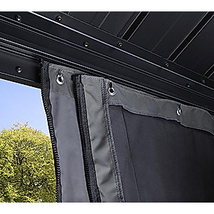 Sojag Outdoor 10' x 14' Mykonos Double Roof Hardtop Gazebo Outdoor Sun Shelter