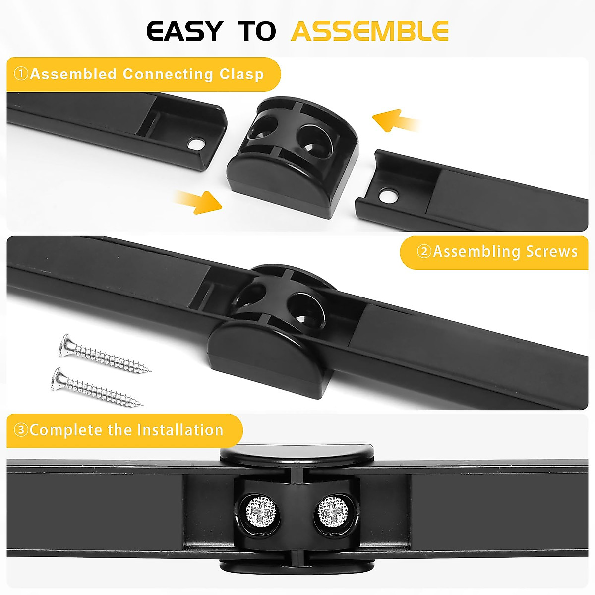 DGSL Magnetic Tool Holder Strip 4 Pack, Heavy Duty Tool Organizer Magnetic Strip, Tool Magnet Bar For Garage Tool Organization 12 In