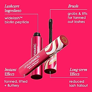 Grande Cosmetics GrandeFANATIC Fanning and Curling Mascara, 0.37 oz.