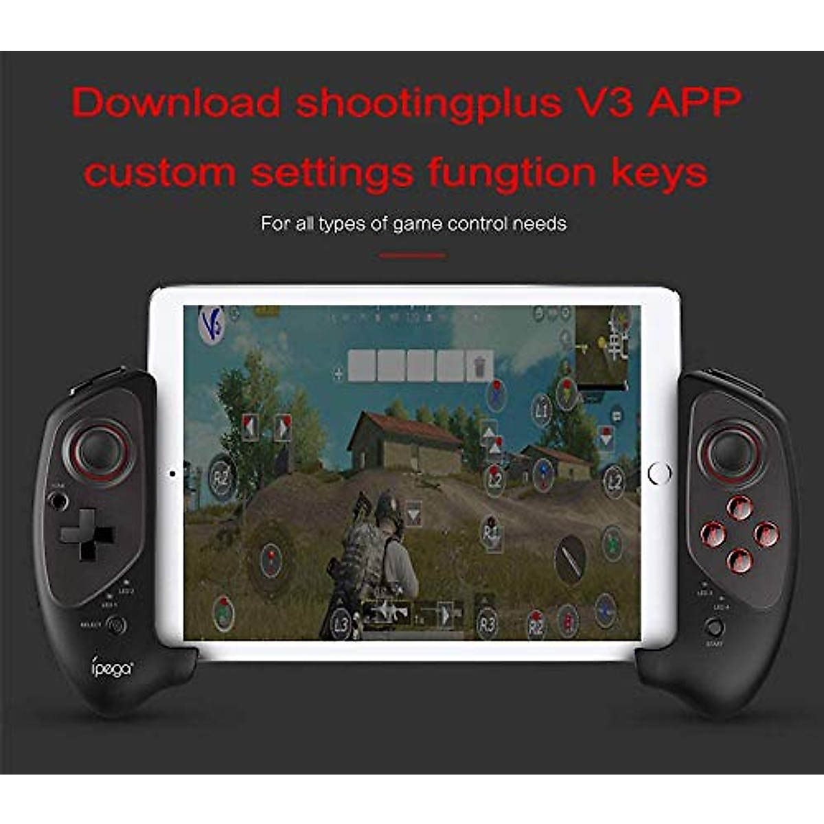 ipega-pg-9083S Wireless game controller phone/tablet game joystick for iPhone,ipad(IOS13.0+system),for Android Smartphone Tablet (Android 6.0+ system)