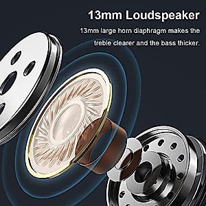 Soiedroo White Stereo Bluetooth True Wireless Earbuds IPX5 Waterproof in-Ear Earphones with Mic Mini Headphone with Noise Cancelling Small Headset with Wireless Charging Case