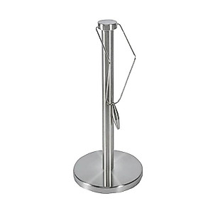 Stainless Steel Kitchen Roll Paper Towel Holder Bathroom Tissue Stand Napkins Rack Home Kitchen Storage Paper Towel Stand (Style C)