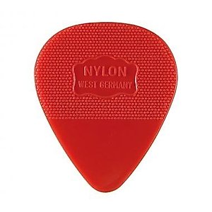 Herdim Guitar Pick Red Medium marked W. Germany