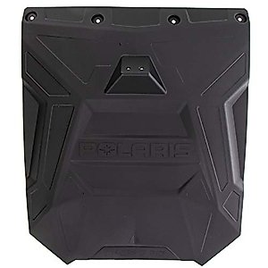 Polaris Snowmobile Snow Flap, Gloss Black, Genuine OEM Part 5455980-070, Qty 1
