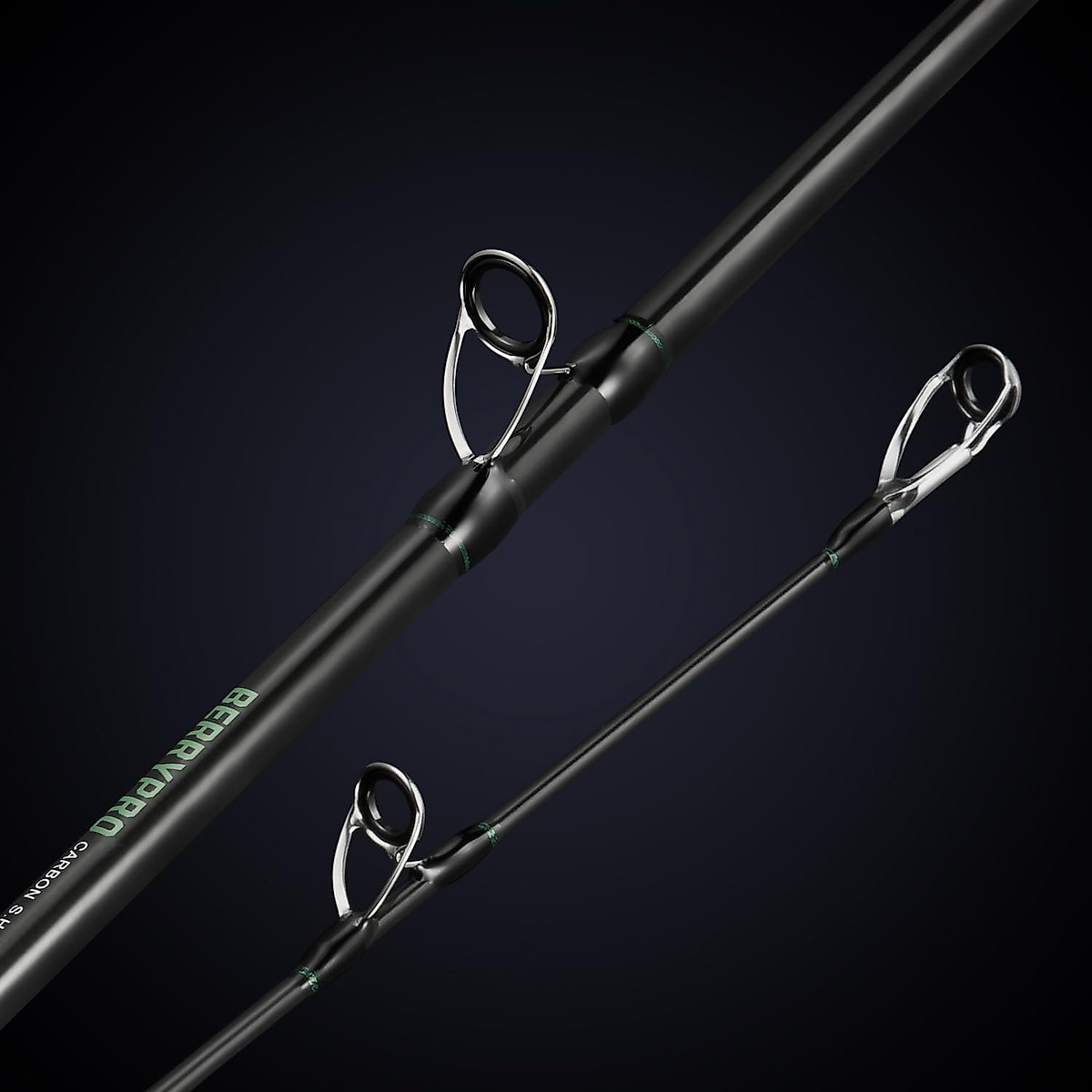 BERRYPRO Surf Spinning Rod IM8 Carbon Surf Fishing Rod (9'/10'/10'6''/11'/12'/13'3'') (10'-Casting-2pc)
